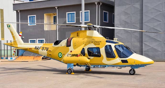 Nigerian Air Force inducts three helicopters to re-equip military ...
